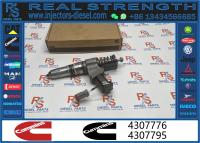 China Cummins original  4307776 Diesel Fuel Injector Assembly for N14 QSN14  Engines Excavator Attachment Fuel Injector Cross Reference 3081315 3411381 4307516 original new injector for sale