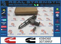 China Cummins original Diesel Engine Fuel Injector 4384360  Fits N14 ISM11 QSM11 M11 QSN14 s for Construction Machinery  3083846T 4307776 3407776 original new injector for sale