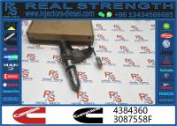 China Cummins original Diesel Engine Fuel Injector 4384360  Fits N14 ISM11 QSM11 M11 QSN14 s for Construction Machinery  3083846T 4307776 3407776 original new injector for sale