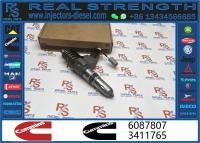 China Cummins original 6087807 Common Rail Fuel Injector Replacement for OEM Cross Ref 4384360 4902924 Fits N14 CELECT Engines W900 FLD Truck Excavator Diesel Spare Parts original new injector for sale