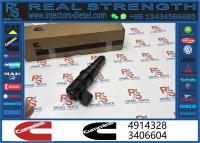China Cummins original 4914328 Diesel Engine Common Rail Fuel Injector Replacement for M11 NT855 s Fits Excavator Truck Auto Parts Related Part Numbers 3406604 3411821 3071497 3087648 original new injector for sale