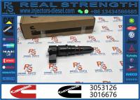 China Cummins original 3053126 Fuel Injector for NT855 KTA38 KTA19 Engine Replacement for OEM 3054231 3054233 3053124 Generator Truck Parts original new injector for sale