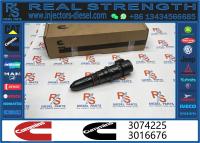 China Cummins original 3074225 PT Fuel Injector for K19 Engine Mining Excavator Truck Diesel Fuel Injector Replacement for OEM 3016675 3047964 original new injector for sale