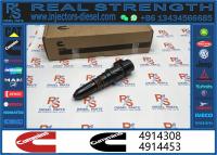 China Cummins original 4914308 Fuel Injector Nozzle for NT855 NTA855 Diesel Engine SD22 Bulldozer Excavator Replacement for OEM 3054220 original new injector for sale