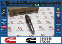 China Cummins original OEM Replacement 1846348 Diesel Common Rail Fuel Injector Assembly Fits DT12.02 DC12.14 R420 Engines X15 For Excavator Truck Cross Ref 1464994 574398 original new injector for sale
