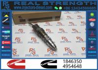 China Cummins original 1846350 HPI Fuel Injector Replacement for OEM Common Rail Diesel Injector Compatible with QSX15 ISX15 X15 Engines Excavator Parts Reference PN 1846351 1846349 original new injector for sale
