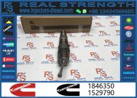 China Cummins original 1846350 HPI Fuel Injector Replacement for OEM Common Rail Diesel Injector Compatible with QSX15 ISX15 X15 Engines Excavator Parts Reference PN 1846351 1846349 original new injector for sale