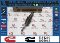 China Cummins original  4384260 Diesel Fuel Injector for ISX15 QSX15 Engines  Peterbilt Kenworth Trucks Cross Ref 4954888 4062569 4062568  Assembly Parts original new injector for sale