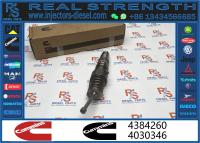 China Cummins original  4384260 Diesel Fuel Injector for ISX15 QSX15 Engines  Peterbilt Kenworth Trucks Cross Ref 4954888 4062569 4062568  Assembly Parts original new injector for sale