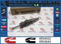 China Cummins original  Common Rail Fuel Injector 4954432  QSX15 ISX15 X15 Diesel Engines Fits Sprayer Excavator Truck Auto Cross Reference 4954434 4954644 4954888 original new injector for sale