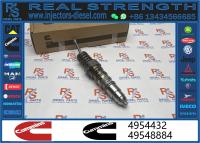 China Cummins original  Common Rail Fuel Injector 4954432  QSX15 ISX15 X15 Diesel Engines Fits Sprayer Excavator Truck Auto Cross Reference 4954434 4954644 4954888 original new injector for sale