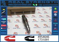 China Cummins original Replacement for OEM 4954646 Diesel Fuel Injector Cross Ref 570016 1499257 1529790 Fits QSX15 ISX15 X15 Engines for Construction Machinery original new injector for sale