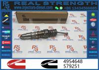 China Cummins original 4954648 Replacement Fuel Injector for X15 QSX15 ISX15 DC12.22 Diesel Engines Cross Reference 579251 1764364 4903451 for Construction Machinery Applications original new injector for sale