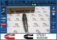 China Cummins original 579261 Diesel Fuel Unit Injector  Engine Component Replacement for DC12.14 QSKX15 QSX15 ISX15 X15 Fits R420 Truck Excavator Cross Ref 1499257 570016 4954648 4903455 for sale