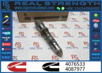 China Cummins original 4076533 Diesel Engine Fuel Injector Replacement for Cummins QSK23 QSK23 G3 QSK60 SAA6D170E  Fits PC1250 Equipment Matches Part Nos. 4088431 4902827 4062090 original new injector for sale