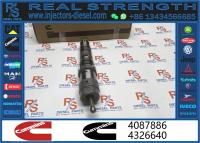 China Cummins original Replacement for OEM 4087886 Diesel Engine Fuel Injector Compatible with QSK45 QSK60 K19 KTA19 QSK19 Engines Cross Reference 4010025 4928347 Excavator Accessory original new injector for sale