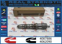 China Cummins original Replacement for OEM 4087886 Diesel Engine Fuel Injector Compatible with QSK45 QSK60 K19 KTA19 QSK19 Engines Cross Reference 4010025 4928347 Excavator Accessory original new injector for sale
