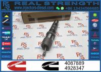 China Cummins original 4087889 Fuel Injector Pump  Fits QSK45 QSK60 QSK19 K19 KTA19 Diesel Engines for Construction Machinery Cross Ref Parts 4010025 4928347 4087886 original new injector for sale