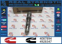 China Cummins original Replacement for OEM 4087894 High Pressure Diesel Engine Fuel Injector Fits QSK45 QSK60 QSK23 Engines For Excavator Diesel Car Compatible with 4010025 4928347 original new injector for sale