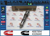 China Cummins original Replacement for OEM 4087894 High Pressure Diesel Engine Fuel Injector Fits QSK45 QSK60 QSK23 Engines For Excavator Diesel Car Compatible with 4010025 4928347 original new injector for sale