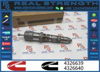 China Cummins original 4326639 Diesel Repair Kit Fuel Injector  Fits QSK19 QSK78 Q60 Q23 Q19 Engines For HSK78G Generator Construction Machinery Cross Ref 4087889 4928345 4087886 original new injector for sale
