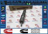 China Cummins original  Diesel Common Rail Fuel Injector 4928346  K19 QSK60  Engines Fits Auto Excavator Cross Reference Parts 4088431 4902827 3766446 original new injector for sale