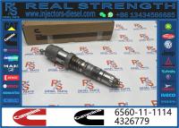 China Cummins original 6560-11-1114 Diesel Engine Fuel Injector Replacement forOEM408 Fits QSK23 QSX23 SAA6D1170E-3 6D170 Engines for PC1250-7 PC1250-8 Excavators Trucks Autos Sprayers original new injector for sale