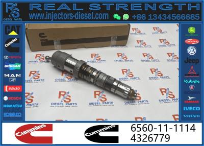 China Cummins original 6560-11-1114 Diesel Engine Fuel Injector Replacement forOEM408 Fits QSK23 QSX23 SAA6D1170E-3 6D170 Engines for PC1250-7 PC1250-8 Excavators Trucks Autos Sprayers original new injector for sale