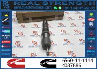 China Cummins original 6560-11-1114 Diesel Engine Fuel Injector Replacement forOEM408 Fits QSK23 QSX23 SAA6D1170E-3 6D170 Engines for PC1250-7 PC1250-8 Excavators Trucks Autos Sprayers original new injector for sale