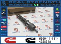 China Cummins original 6560-11-1114 Diesel Engine Fuel Injector Replacement forOEM408 Fits QSK23 QSX23 SAA6D1170E-3 6D170 Engines for PC1250-7 PC1250-8 Excavators Trucks Autos Sprayers original new injector for sale