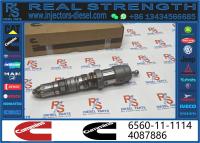China Cummins original 6560-11-1114 Diesel Engine Fuel Injector Replacement forOEM408 Fits QSK23 QSX23 SAA6D1170E-3 6D170 Engines for PC1250-7 PC1250-8 Excavators Trucks Autos Sprayers original new injector for sale