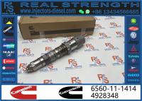 China Cummins original 6560-11-1414 Diesel Engine Fuel Injector for QSK23 SA6D170 Engines Matches Part Numbers 4077076 4088429 4902827 for Excavator Construction Machinery Parts original new injector for sale