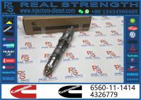 China Cummins original 6560-11-1414 Diesel Engine Fuel Injector for QSK23 SA6D170 Engines Matches Part Numbers 4077076 4088429 4902827 for Excavator Construction Machinery Parts original new injector for sale
