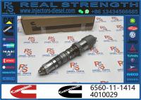 China Cummins original 6560-11-1414 Diesel Engine Fuel Injector for QSK23 SA6D170 Engines Matches Part Numbers 4077076 4088429 4902827 for Excavator Construction Machinery Parts original new injector for sale
