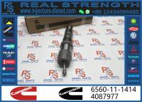 China Cummins original 6560-11-1414 Diesel Engine Fuel Injector for QSK23 SA6D170 Engines Matches Part Numbers 4077076 4088429 4902827 for Excavator Construction Machinery Parts original new injector for sale