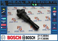 China Bosch original Excavator Parts Fuel Injector 02113694 for Volvo EC210D EC290B EC240B D5E D6E Engine Unit Pump 0986437 VOE21147445 3803941 Replacement original new injector for sale