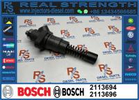 China Bosch original Excavator Parts Fuel Injector 02113694 for Volvo EC210D EC290B EC240B D5E D6E Engine Unit Pump 0986437 VOE21147445 3803941 Replacement original new injector for sale