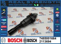 China Bosch original 7485001664 Diesel Fuel Injector Assy Nozzle Replacement for OEM Truck Engine Common Rail System Parts Factory Supply B2B original new injector for sale