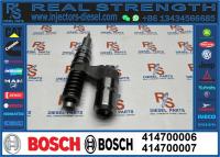 China Bosch original 0414700006 Injector Fuel Injector Assembly for Cursor8 Truck Excavator Vehicle Diesel Engine Replacement for OEM 0414700010 2295486 0986441120 original new injector for sale