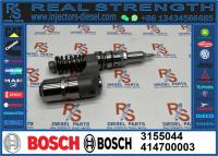 China Bosch original 3155044 Fuel Injector 20440409 0414702015 0414702025 3829644 for Excavator Engine Parts original new injector for sale