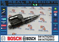 China Bosch original 0414702002 0 414 702 002 Truck Engine Parts Diesel Fuel Injector for D12C D12D 0986441105 0986441905 Replacement for OEM 5237146 original new injector for sale