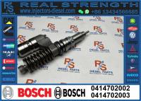 China Bosch original 0414702002 0 414 702 002 Truck Engine Parts Diesel Fuel Injector for D12C D12D 0986441105 0986441905 Replacement for OEM 5237146 original new injector for sale