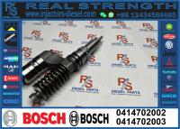 China Bosch original 0414702002 0 414 702 002 Truck Engine Parts Diesel Fuel Injector for D12C D12D 0986441105 0986441905 Replacement for OEM 5237146 original new injector for sale