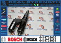 China Bosch original 0414702002 0 414 702 002 Truck Engine Parts Diesel Fuel Injector for D12C D12D 0986441105 0986441905 Replacement for OEM 5237146 original new injector for sale