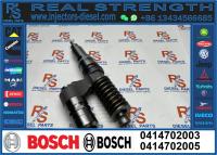 China Bosch original 0414702003 Fuel Injector Common Rail Injector for FM FH D12 Diesel Motor Replacement for OEM 0414702005 0414702021 20440409 5237322 original new injector for sale