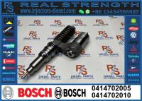 China Bosch original 0414702005 Diesel Fuel Injector Common Rail Injector for FH12 FM12 D12C D12D D12F Replacement for OEM 0414702003 0414702021 20440409 original new injector for sale