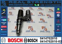China Bosch original 0414702010 Fuel Components Fuel Injector Diesel Engine FM Common Rail Nozzle for Large Truck Engine 21160093 0414702015 0414702014 original new injector for sale
