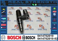 China Bosch original 0414702010 Fuel Components Fuel Injector Diesel Engine FM Common Rail Nozzle for Large Truck Engine 21160093 0414702015 0414702014 original new injector for sale