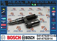 China Bosch original High Quality 0414702013-023 Diesel Fuel Injection Unit Pump Assembly Replacement for OEM Engine System Parts for Trucks Excavators original new injector for sale