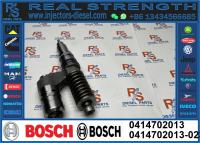 China Bosch original Diesel Injector 0414702013 Fuel Common Rail Injector for D12 TAD1242GE Excavator Accessories Replacement for OEM 0986441109 0414702010 original new injector for sale